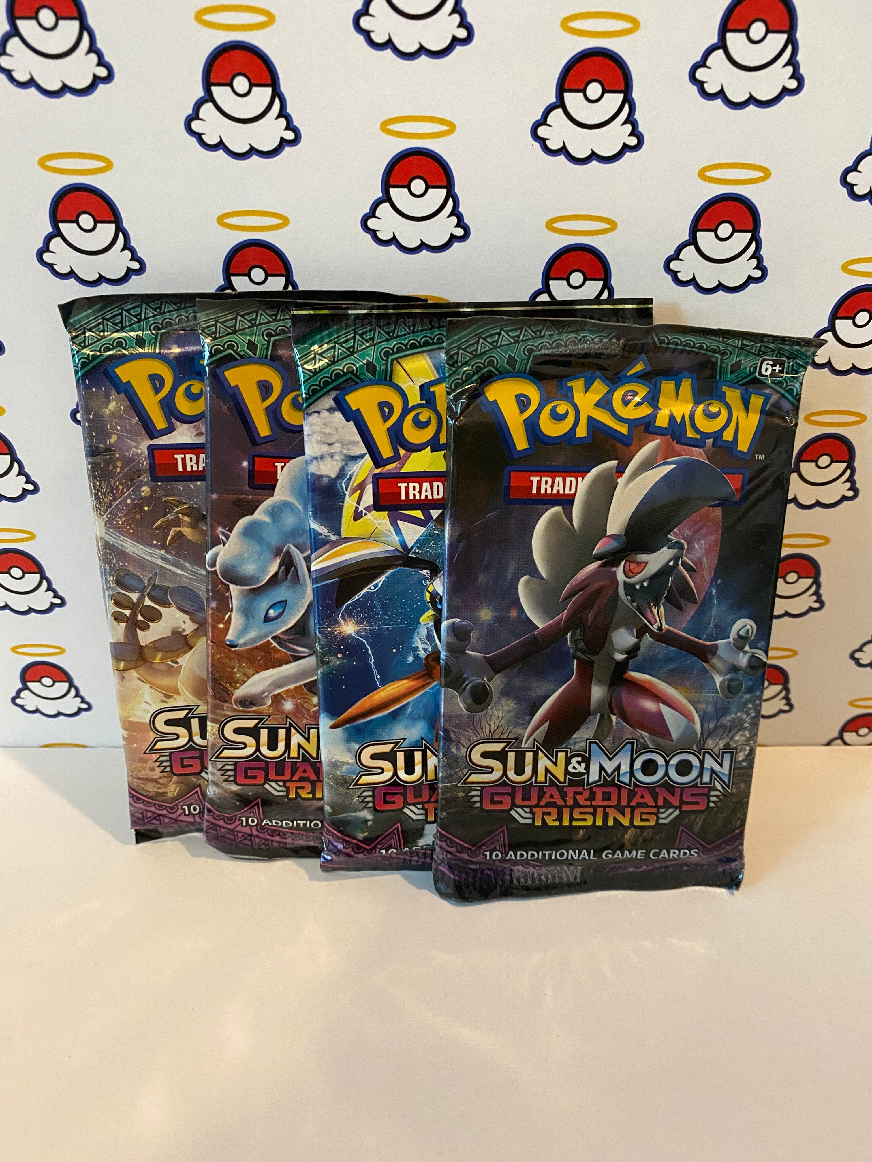 Guardians Rising Booster Pack Art Set (x4) – Poke Heaven
